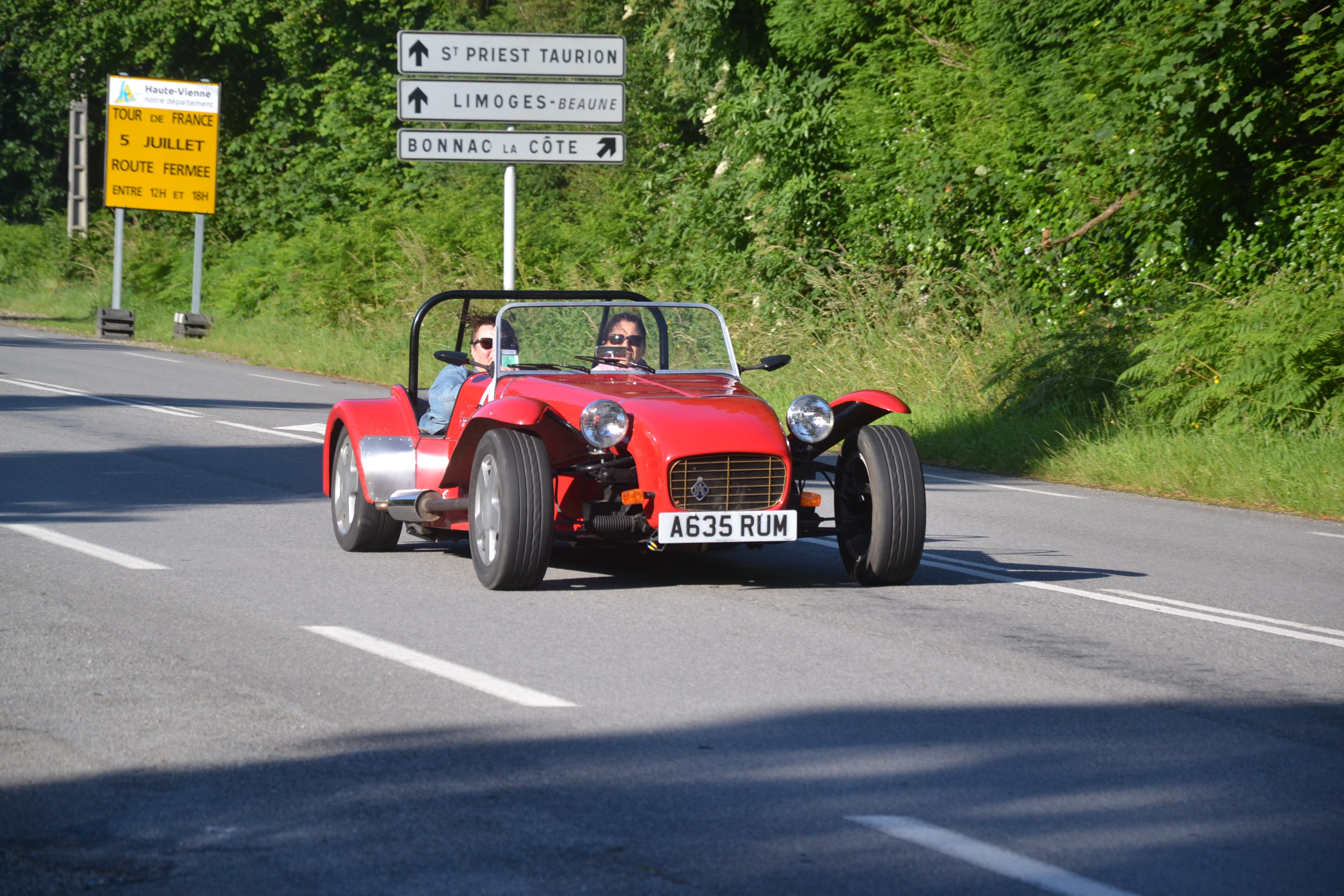 Sur le parcours de la RN 20 Historique - News d'Anciennes