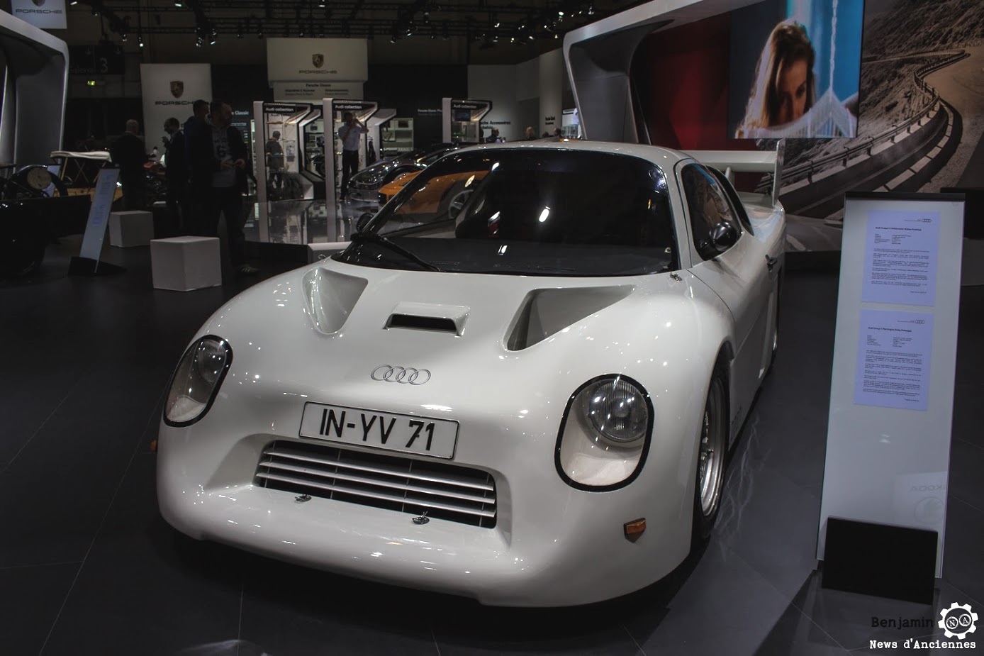 L'Audi Quattro Sport RS 002, un proto pour les rallyes - News d'Anciennes