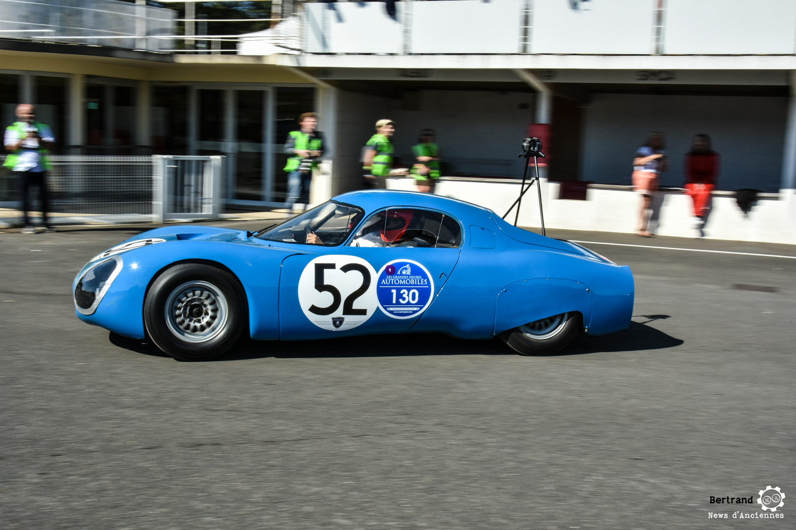 La CD SP66, quand Charles Deutsch revient au Mans... avec Peugeot ...