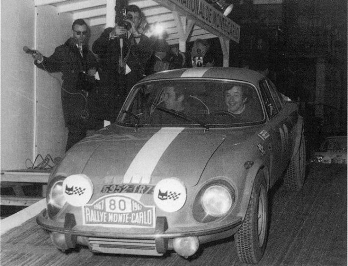 Au volant d'une Matra Jet 6, prête pour le Monte-Carlo Historique ...