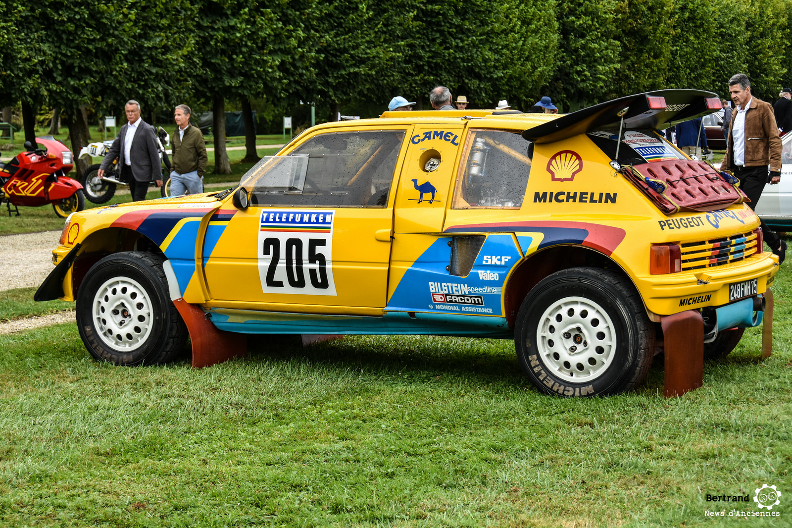 La Peugeot 205 T16 Grand Raid, Recyclage Gagnant - News d'Anciennes