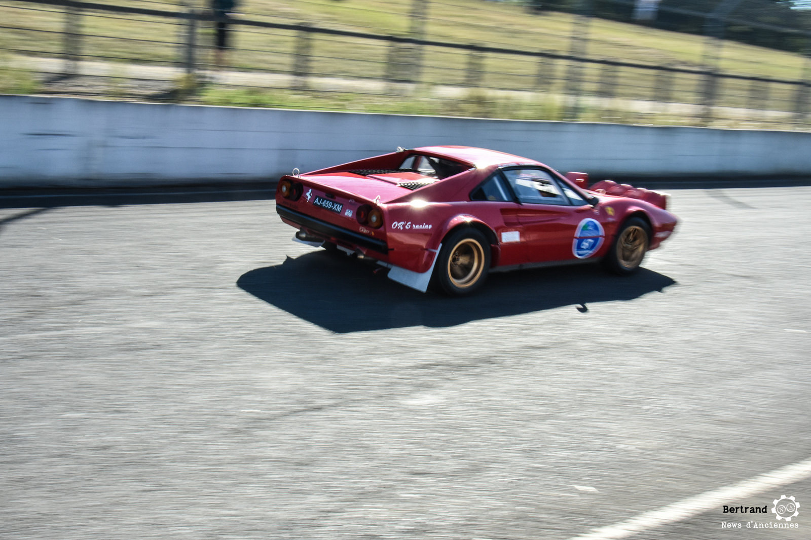 Un cheval en spéciale de rallye, la Ferrari 308 GTB Gr IV - News d ...