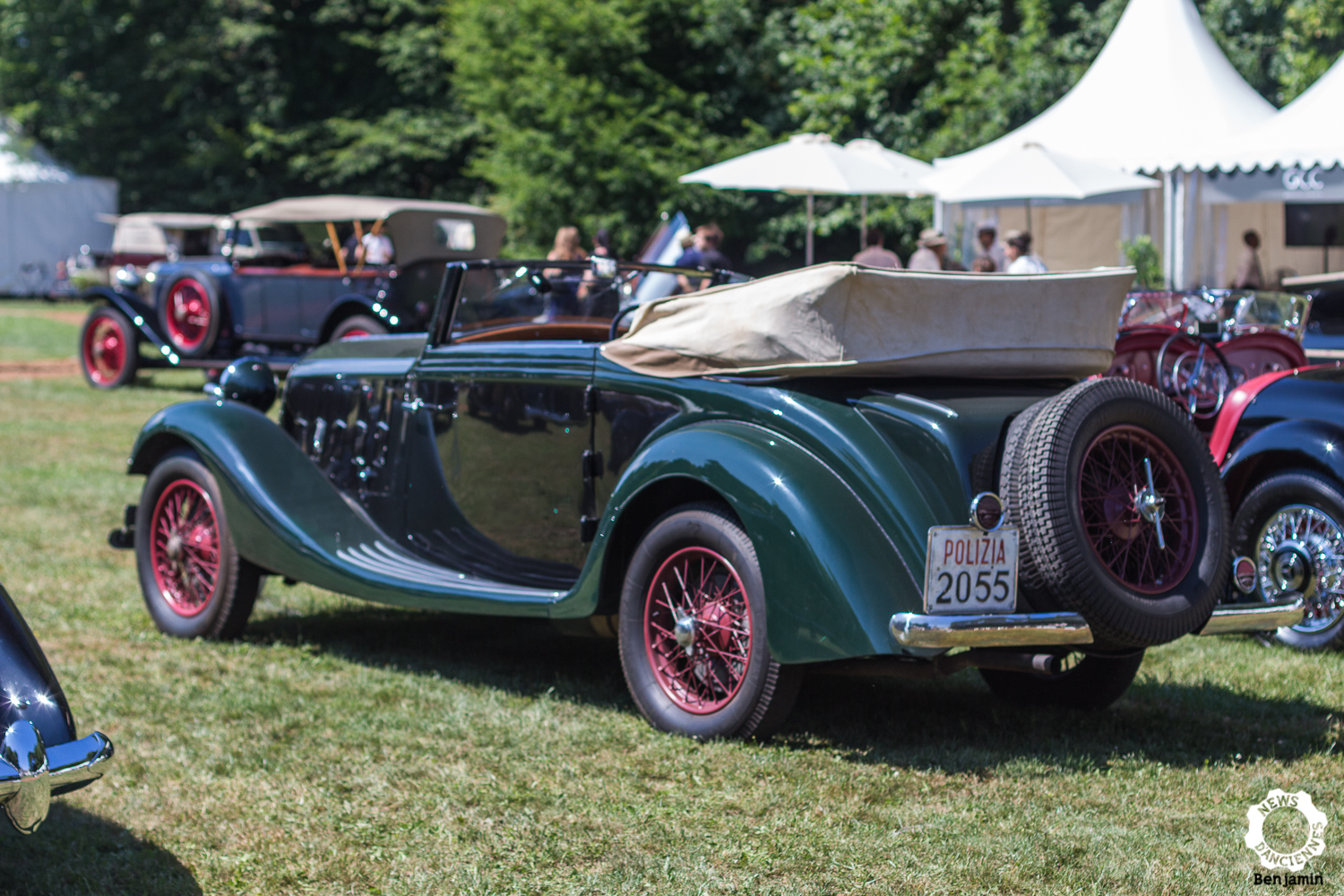 Cette Alfa Romeo 6C fut la voiture de... Mussolini ! - News d'Anciennes