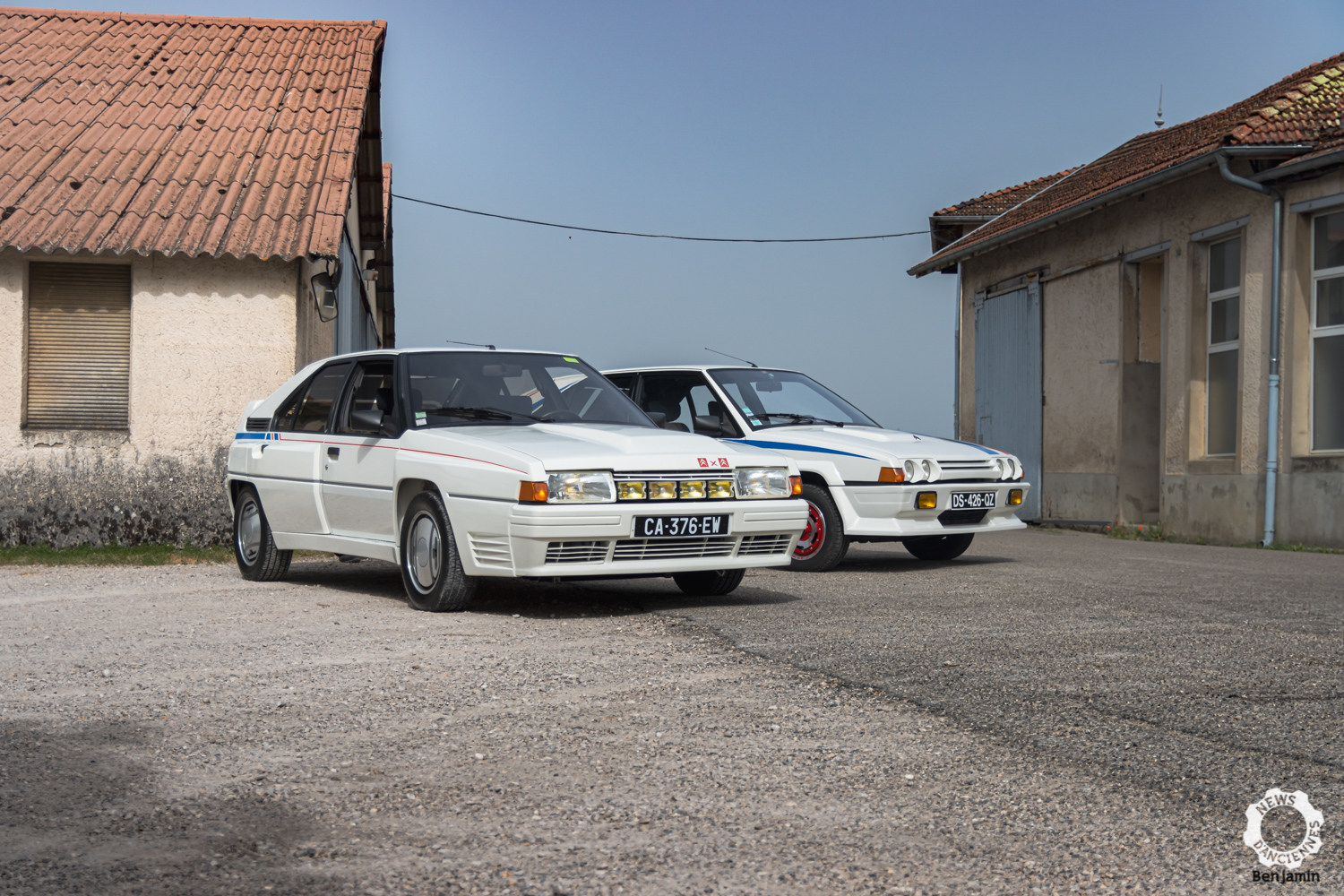 Essai des Citroën BX 4 TC et BX 16 RS Politecnic, deux visions du sport ...