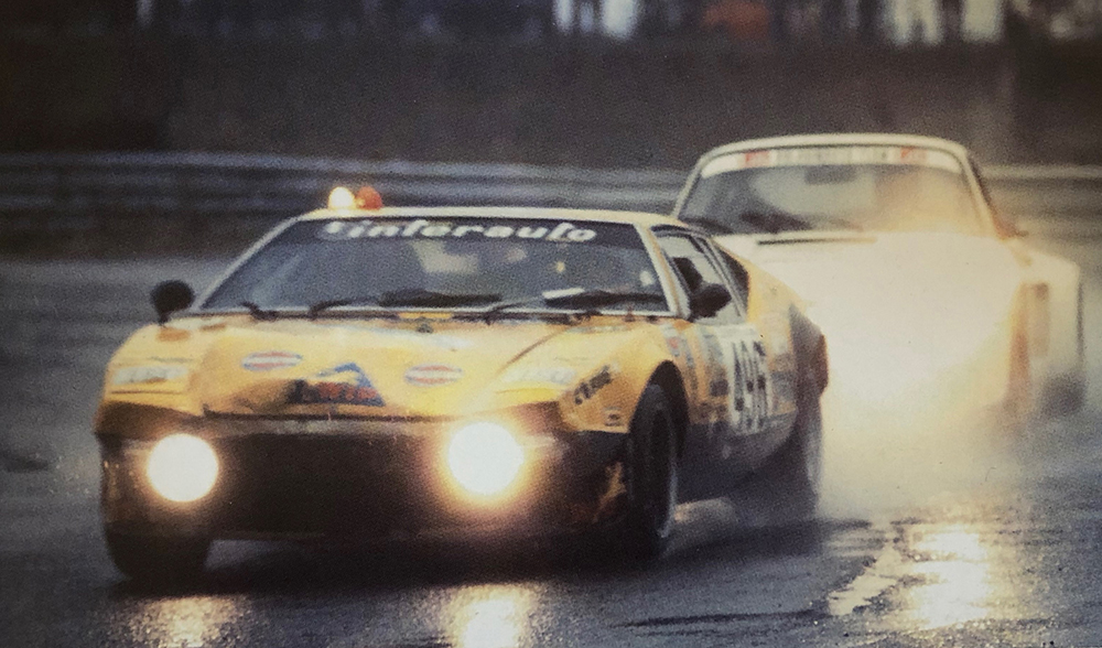 Une De Tomaso Pantera ex-24h du Mans 1975 à vendre - News d'Anciennes