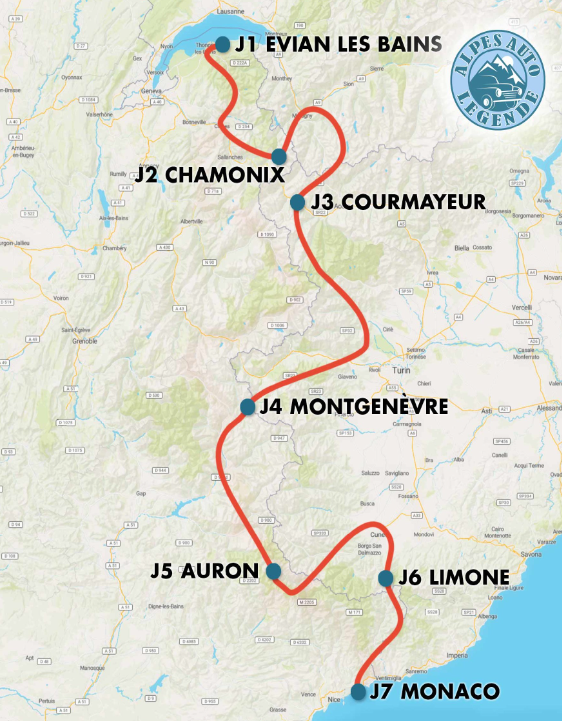 Alpes Auto Légende, les anciennes iront d'Evian à Monaco ! - News d ...