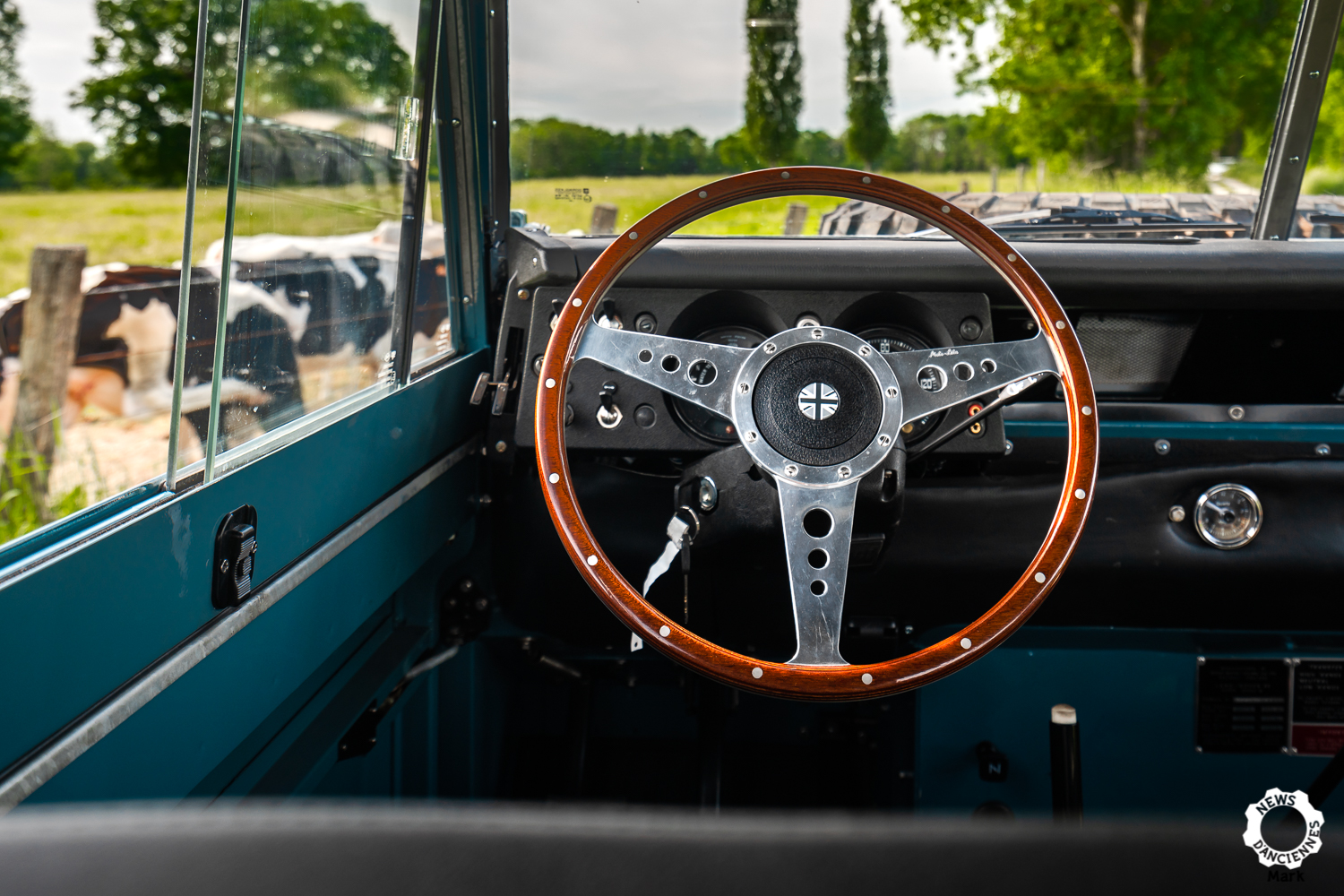 Au volant d'un Land Rover Series, authenticité et rusticité assumées ...