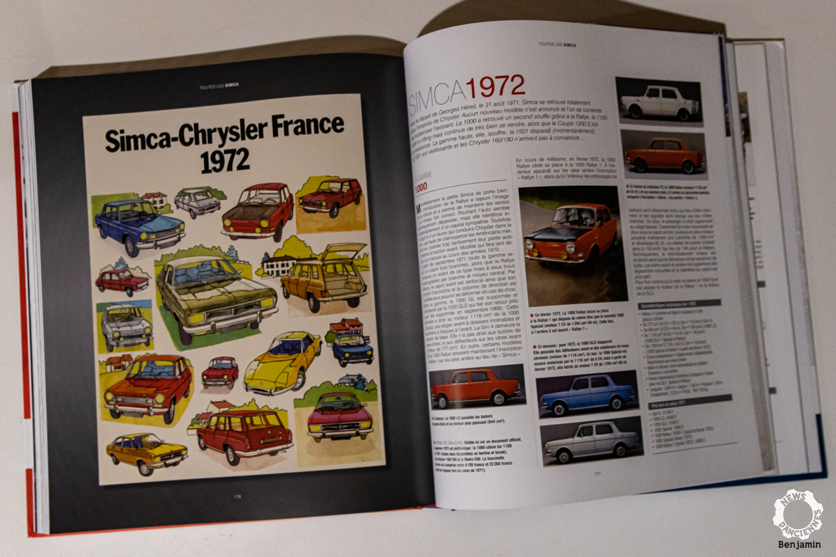 On a lu : Toutes les Simca - 1934-1980 - News d'Anciennes