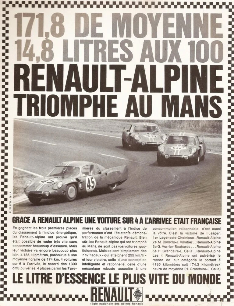 L'Alpine A210 de "La Gombe" est de retour au Mans - News d'Anciennes