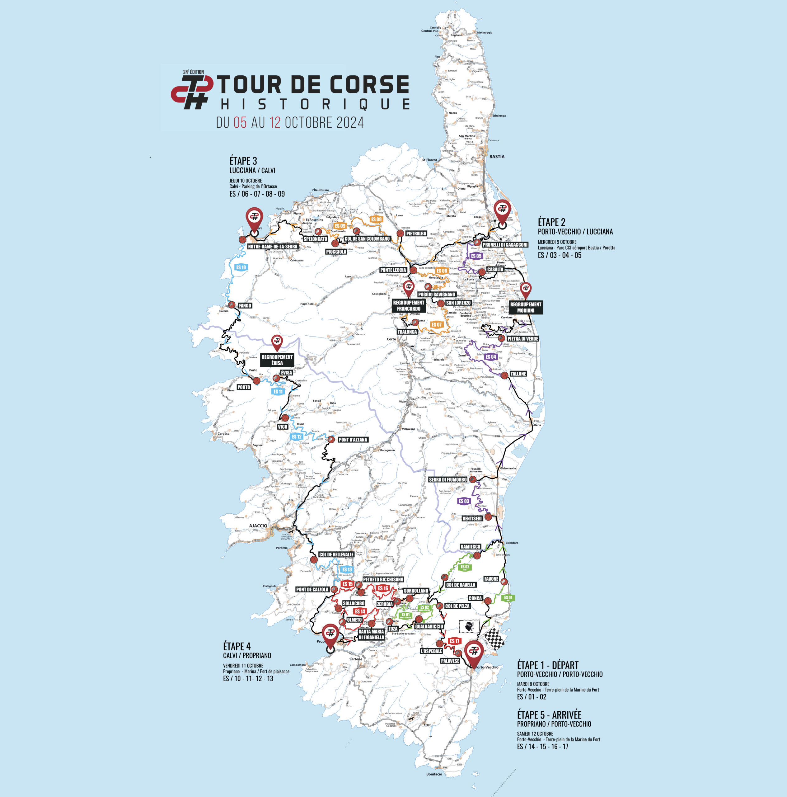 Tour De La Corse En Km