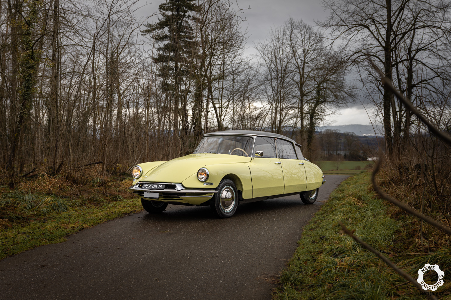 Essai d'une Citroën DS 19 de 1957, aux origines du mythe - News d'Anciennes