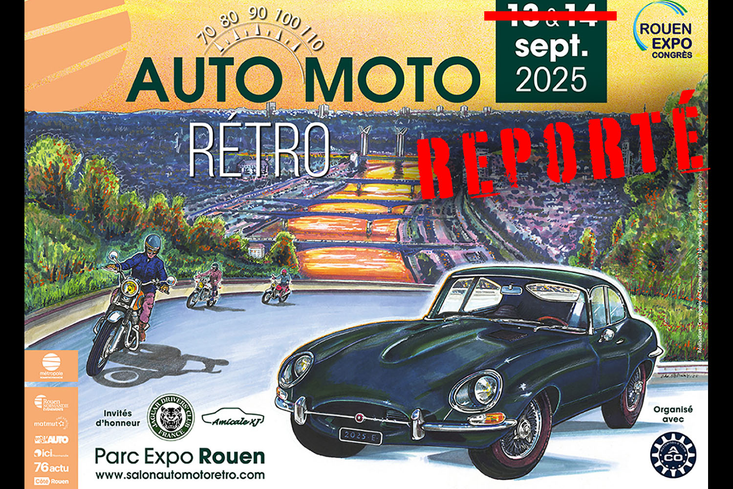Le Salon Auto Moto Rétro Rouen 2025 reporté - News d'Anciennes