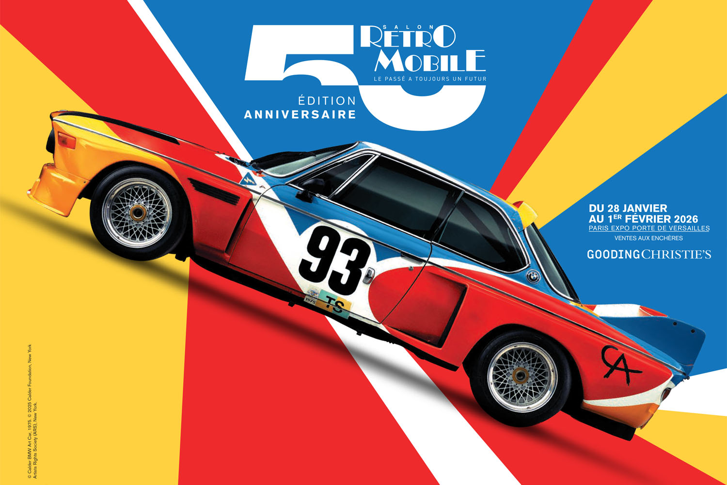 Rétromobile 2026 : affiche et premières infos - News d'Anciennes