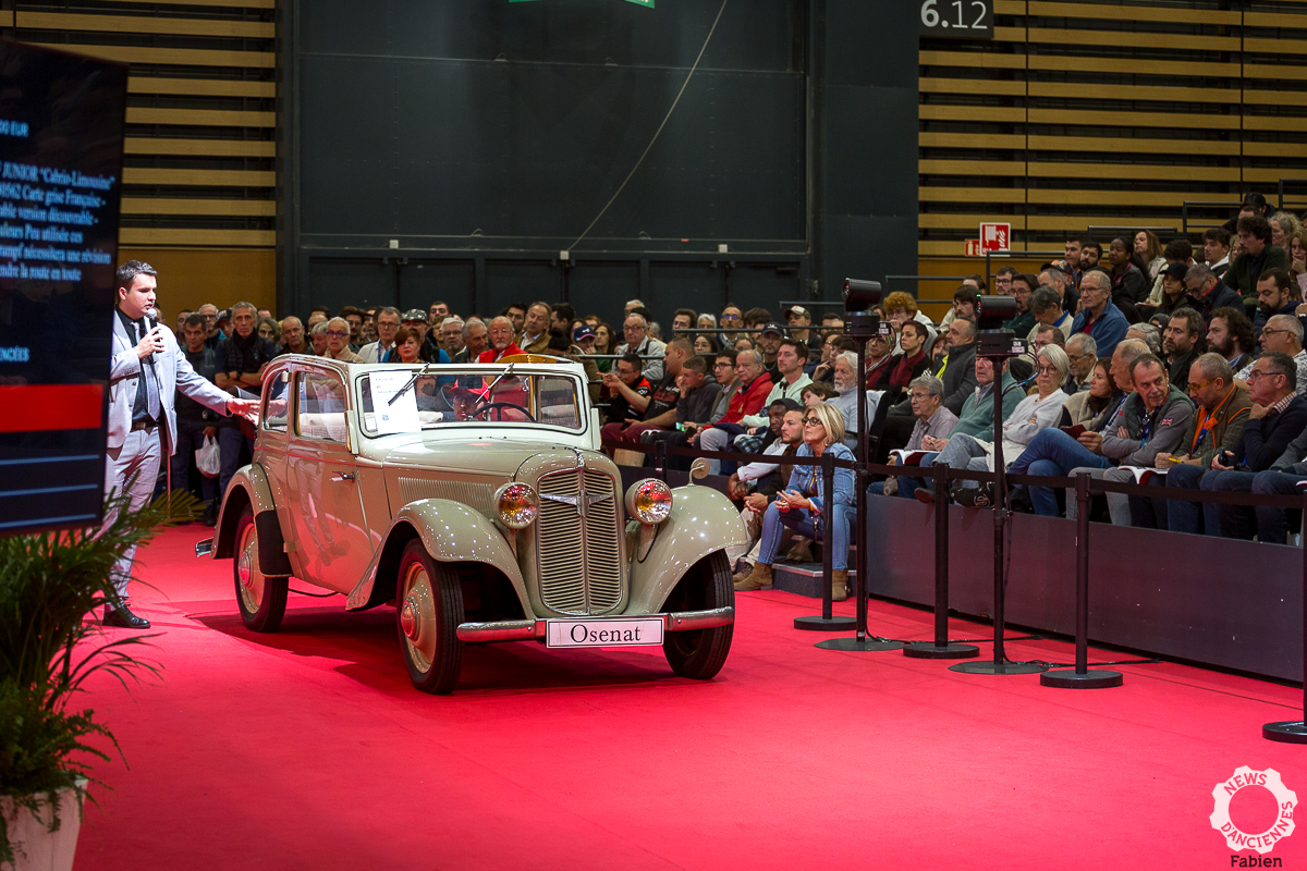 Ventes Osenat à Epoqu'Auto 2025 : les résultats des voitures anciennes ...