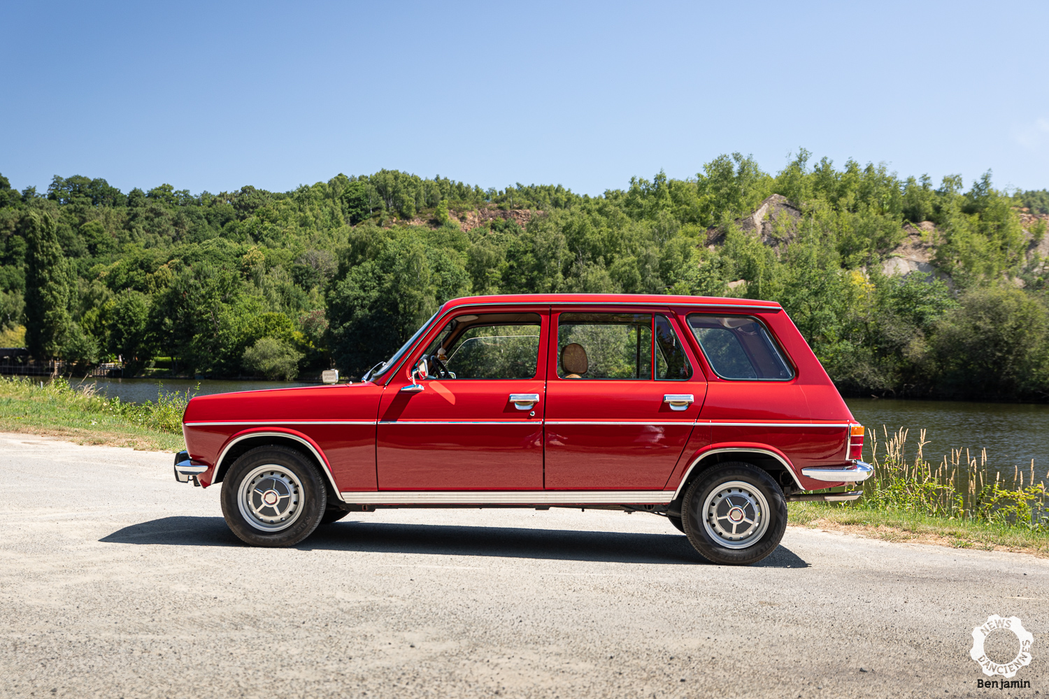 Essai d'une Simca 1100 break Spécial, combinaison rarissime et ...