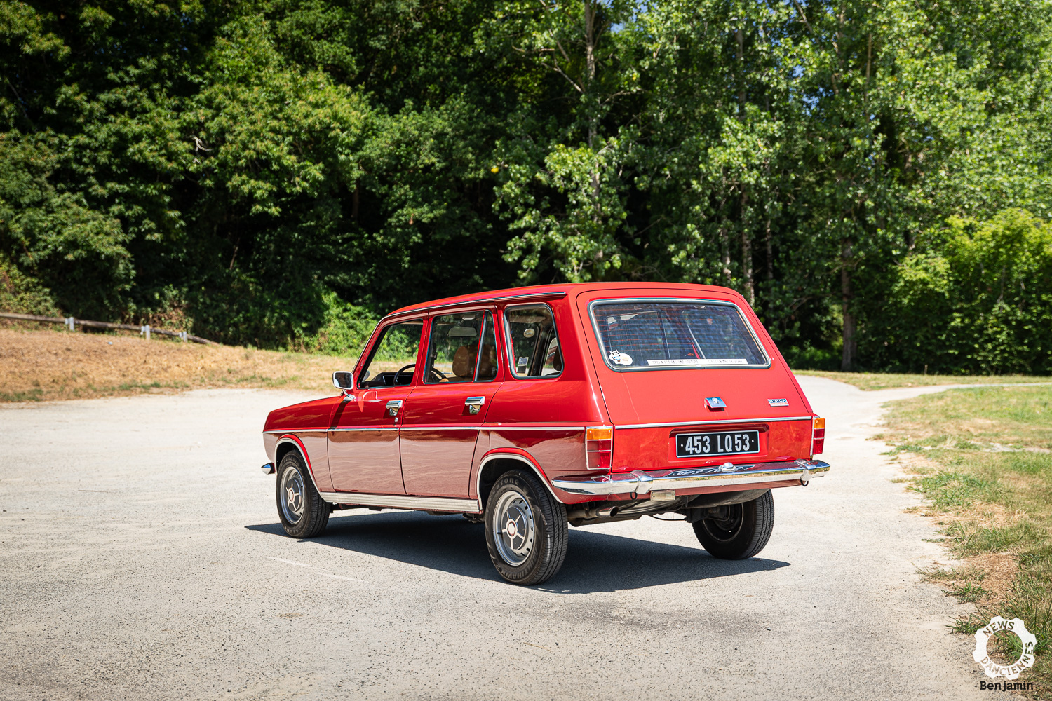 Essai d'une Simca 1100 break Spécial, combinaison rarissime et ...